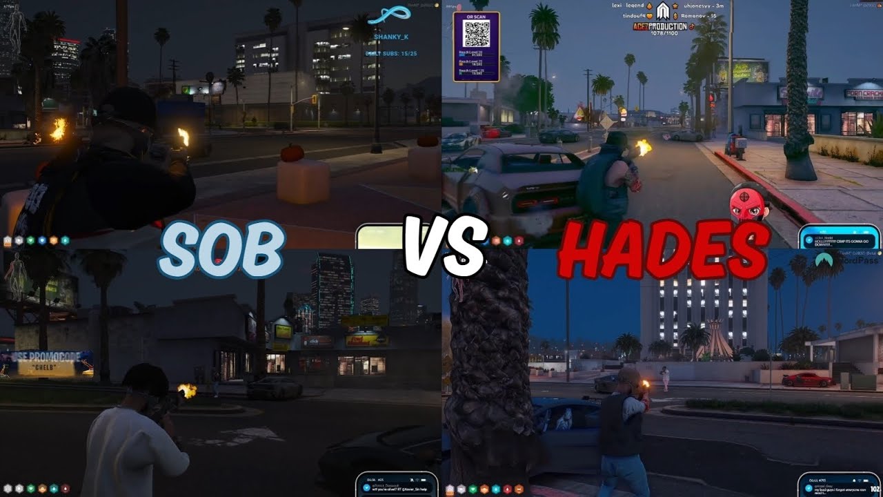 SOB Smoke Hades At Courthouse and Last Guy Runs Away (Multi POV ...