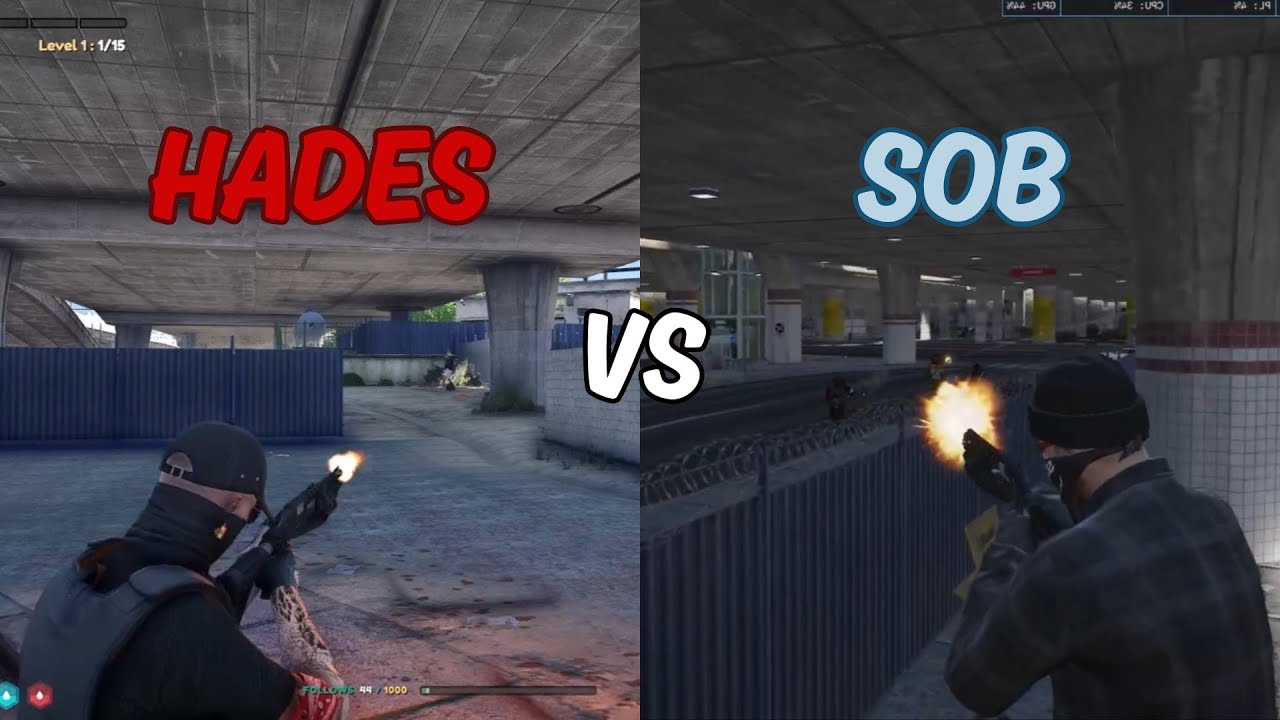 Hades vs SOB At Strawberry Gas Station (Multi POV) | NoPixel 4.0 GTA RP ...