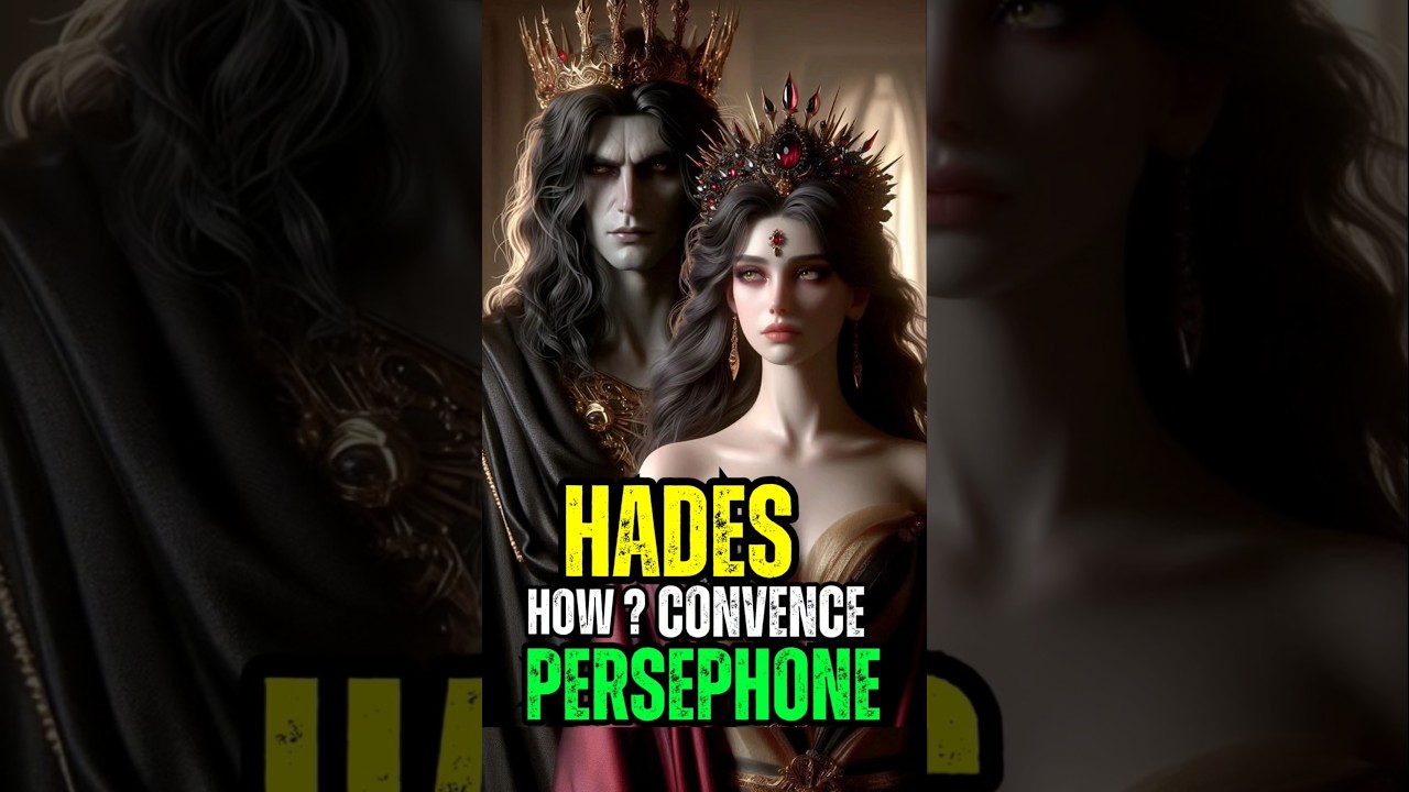 How hades Convence Persephone to stay in underworld #hades #persephone ...