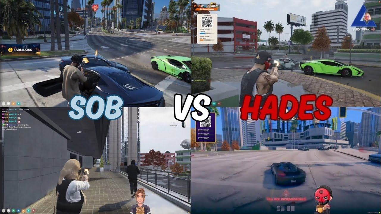 SOB Wipe Hades At Arcadius (Multi POV) | NoPixel 4.0 GTA RP - Hades ...