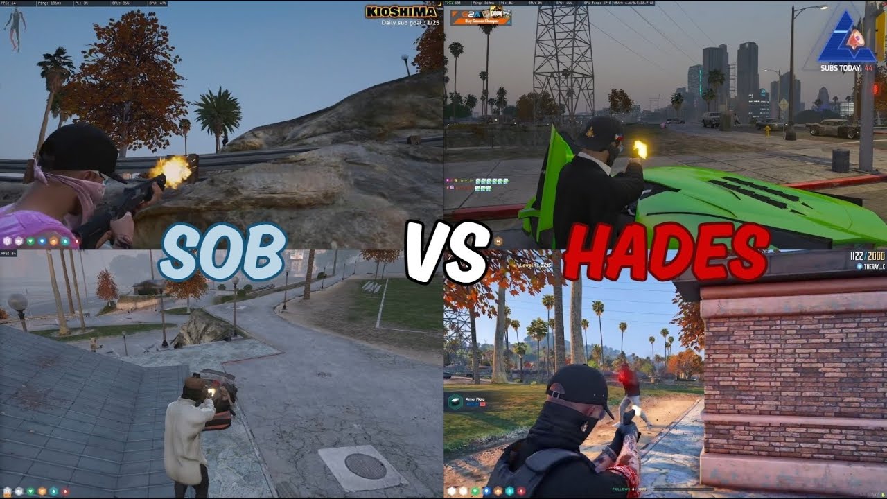 SOB Wipe Hades At Mirror Park (Multi POV) | NoPixel 4.0 GTA RP - Hades ...